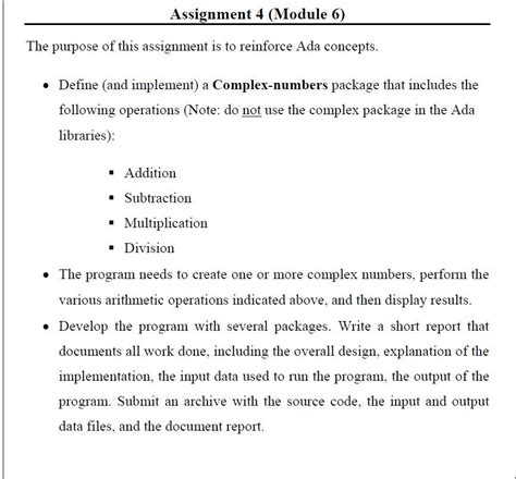 Solved Assignment 4 Module 6 The Purpose Of This