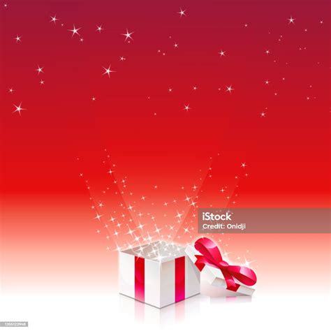 빨간색 리본이 달린 흰색 선물 패키지 열기 선물 상자에 대한 스톡 벡터 아트 및 기타 이미지 선물 상자 0명 3차원 형태