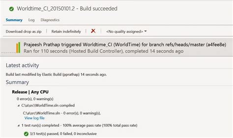 Born To Automate Setup Ci Build On Vs Online Hosted Build Controller