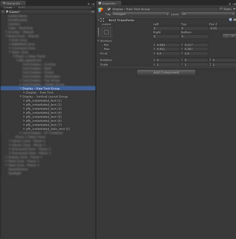 C How Do I Scale Individual TextMesh Pro Text Objects In A Vertical Layout Group Evenly