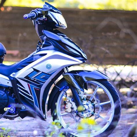 Yamaha Lc Biru Putih LancetaroOwen