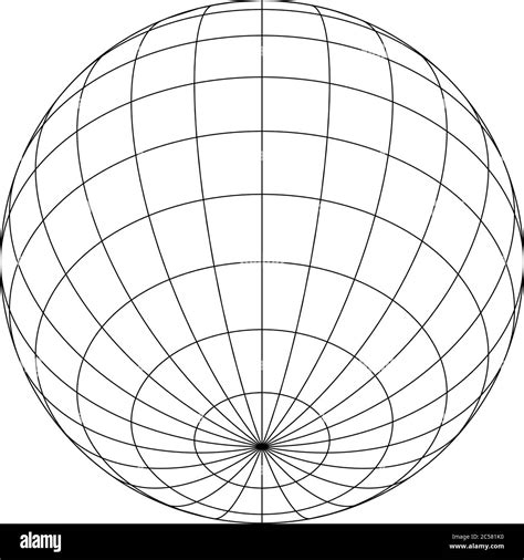 World Globe Vector Grid