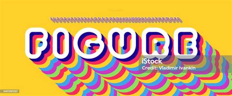 글꼴 벡터 그림 현대 3d 굵은 선 스타일 3차원 형태에 대한 스톡 벡터 아트 및 기타 이미지 3차원 형태 검은색 도시