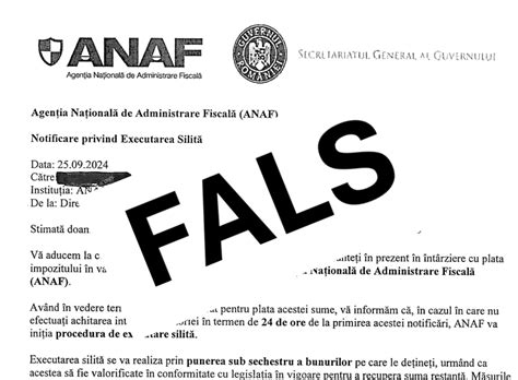 Anaf Se Trimit Emailuri False în Numele Anaf
