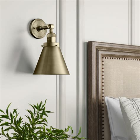 Greyleigh™ Estella Armed Sconce And Reviews Wayfair