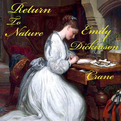 Emily Dickinson Nature Poems To Music Project Richard Alan Krieger Crane