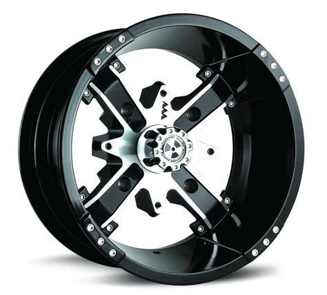 Msa Wheels M6 Nuke Utility Rim Black 14x7 Buy Cheap Fc Moto