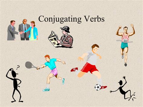 Conjugating Verbs