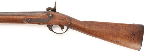 Lot 546 Pomeroy Model 1816 Musket Percussion Conversion W Bayonet