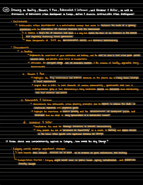 2023 Final Study Guide 10 Urban 253 Studocu