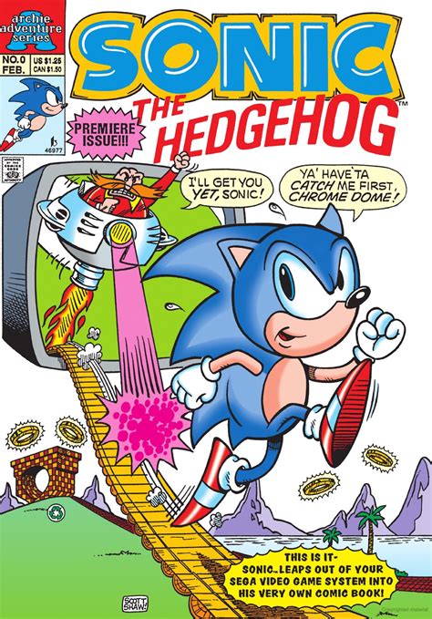 Archie Sonic The Hedgehog Issue 0 Sonic News Network Fandom Powered