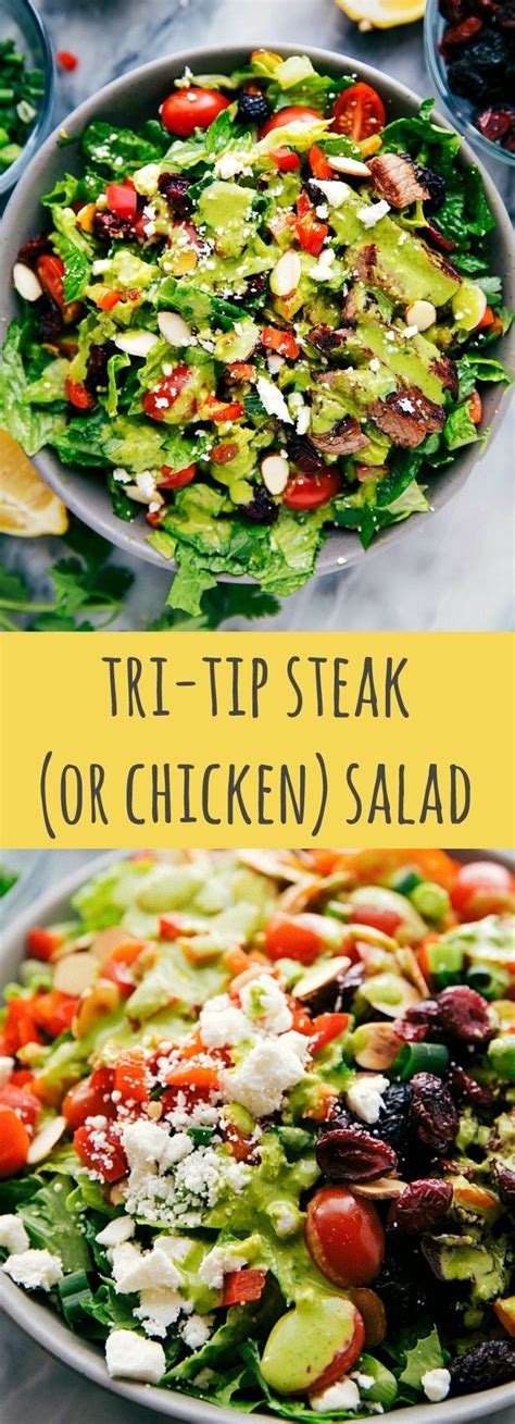 Steak Salad With A Cilantro Vinaigrette Chelseas Messy Apron