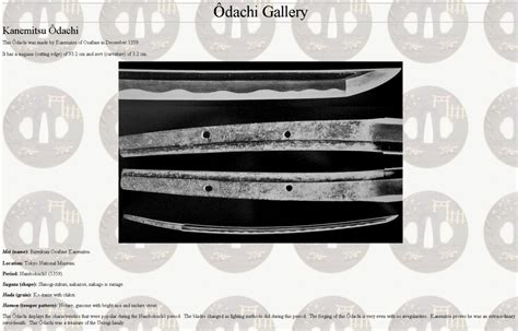 Odachi Or Nodachi Geishas Blade 芸者の刃