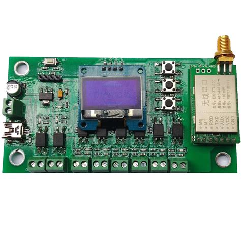Stm8s Kit Lora 6 Đầu Vào 2 Đầu Ra Nguồn Vào 5 12vdc