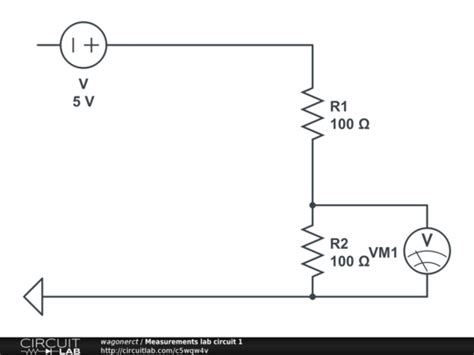 Measurements Lab Circuit 1 CircuitLab