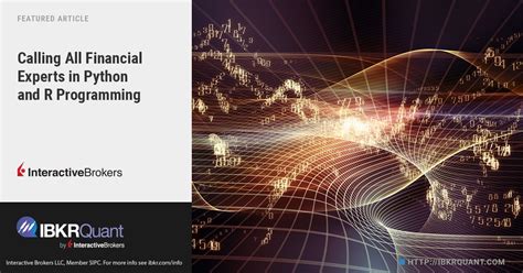 Ibkr Quant On Linkedin Rstats Pythonprogramming
