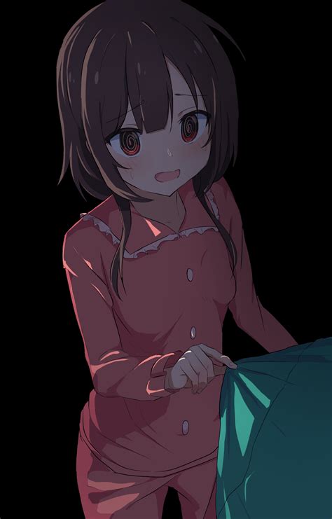 Megumin And Satou Kazuma Kono Subarashii Sekai Ni Shukufuku Wo Drawn