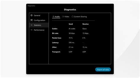 Webex App Troubleshoot Connection Issues With The Diagnostics Tool