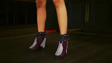 Monsteraider Biker Boots Archivexl At Cyberpunk 2077 Nexus Mods And