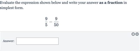Solved Evaluate The Expression Shown Below And Write Your Answer As