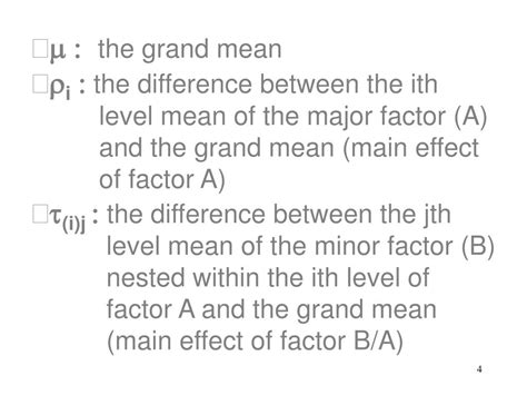 Ppt Nested Hierarchical Designs Powerpoint Presentation Free
