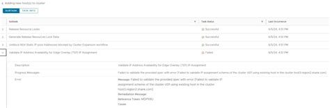 Juan Pablo Ramirez On Linkedin The Issue Cant Add Hosts Or Clusters To Vcf Domains