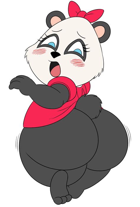 Pammy Panda Butt Swelling By Theinflatedguyfan On Deviantart