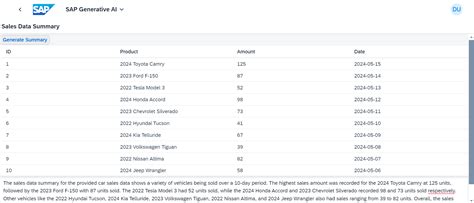 Enhancing SAP UI5 Applications With OpenAI GPT 4 Turbo GPT 4o