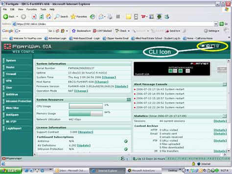 How Check The Installed Cpu And Memory On Fortiga Fortinet Community