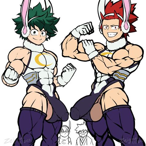 Post 5505253 Eijirou Kirishima Izuku Midoriya My Hero Academia Zeignal