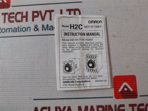 Omron H2c 8 Motor Driven Timer Aeliya Marine