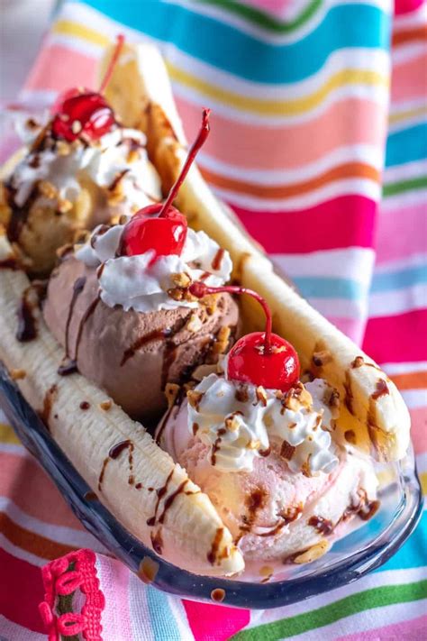 How To Make A Banana Split Kylee Cooks
