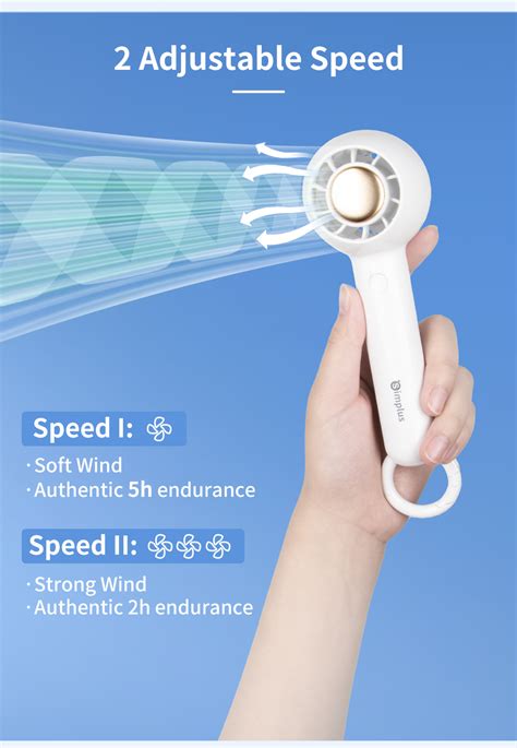 Simplus Mini Fan Rechargeable Ultra Quiet Usb Fan Shopee Philippines