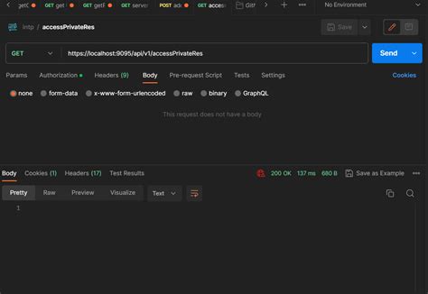 Java Request Authenticated But Response Not Received To Postman
