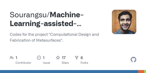 Github Sourangsumachine Learning Assisted Nanophotonic Device Design Code Codes For The