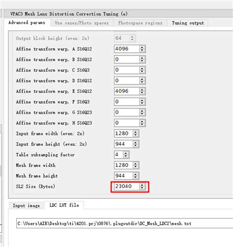 J784s4xevm Ldc Lut File Format Of The Tiovxldc Gstreamer Element Processors Forum