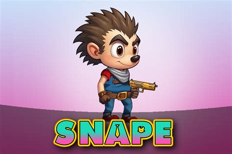 Snape 2d Animated Character Spriter 2d Characters Unity Asset Store