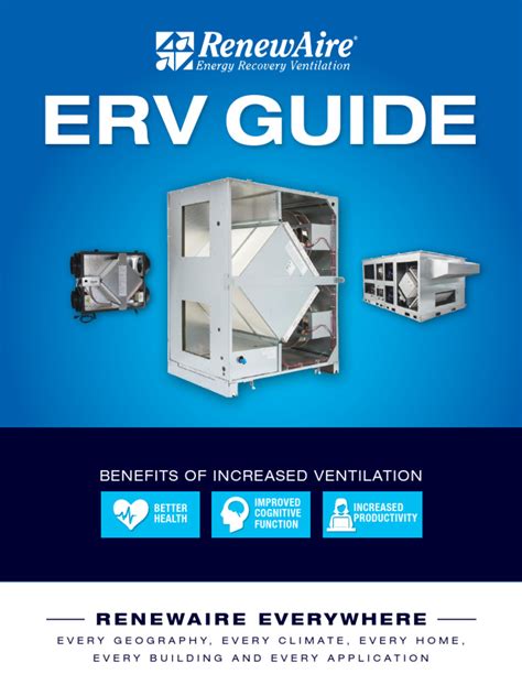 Renewaire Erv Brochure1 Pdf