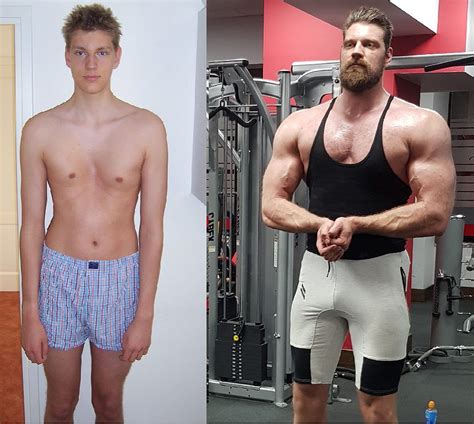 De Enorme Transformatie Van The Dutch Giant Van 80 Kg Naar 150 Kg