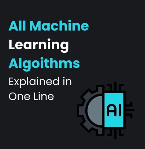 Syed Jahanzaib Ali On Linkedin Machinelearning Algorithms