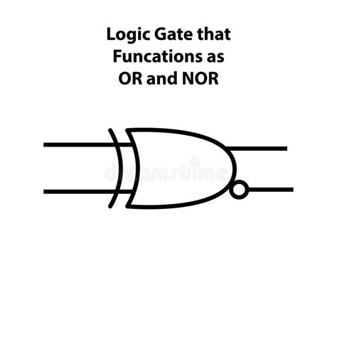 Logic Gate Stock Illustrations Logic Gate Stock Illustrations Vectors Clipart Dreamstime