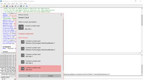 Windows Innosetup Fails To Use Global Sign Ev Code Signing Stack Overflow