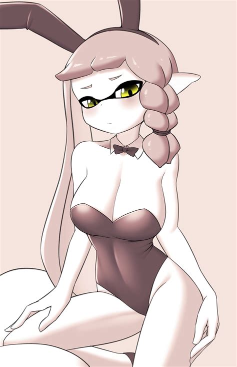 Rule 34 Big Breasts Bunnysuit New Agent 3 Splatoon Solo Female
