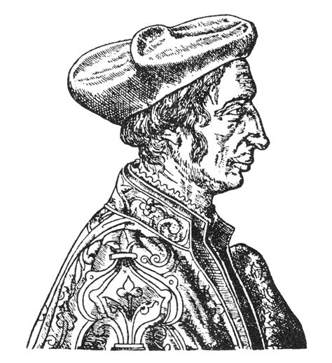 Jean Fernel 1497 1558 Nfrench Physician Astronomer And Mathematician Woodcut 1554 And