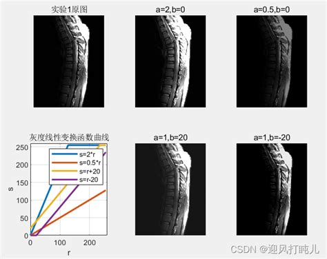 数字图像处理（图像灰度变换、图像直方图及均衡、图像中值滤波、图像空域锐化增强、图像频域滤波） 机器视觉基础性实验应包括图像灰度线性变换与非线性