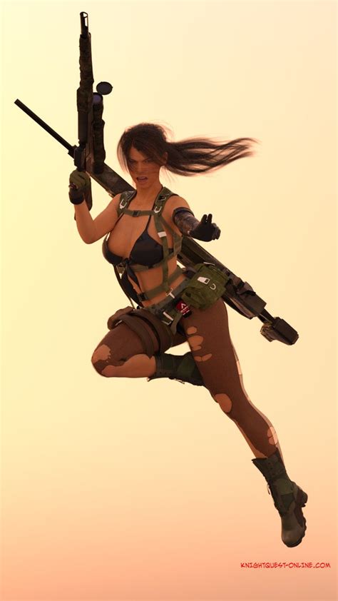 Metal Gear Solid V Quiet Wallpaper