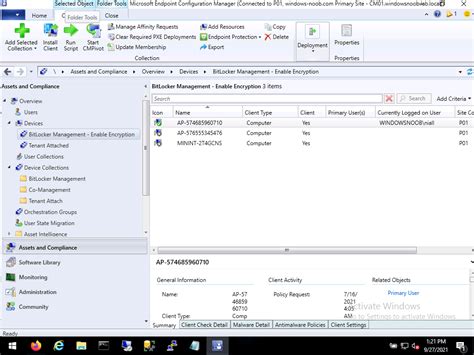Retrieve Bitlocker Recovery Keys From Tenant Attached Devices In The