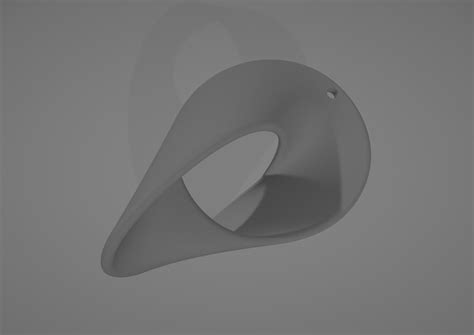 Free 3d File The Anti Oloid Pendant Or Earring 💍 ・template To Download