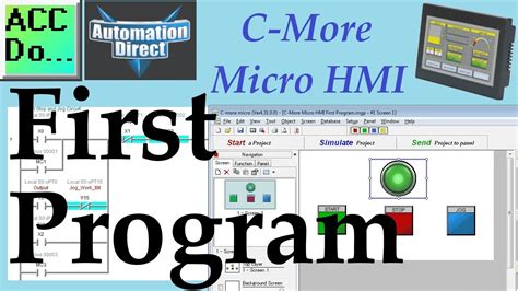 C More Micro Hmi First Program Create