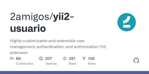 github 2amigos yii2 usuario highly customizable and extensible user